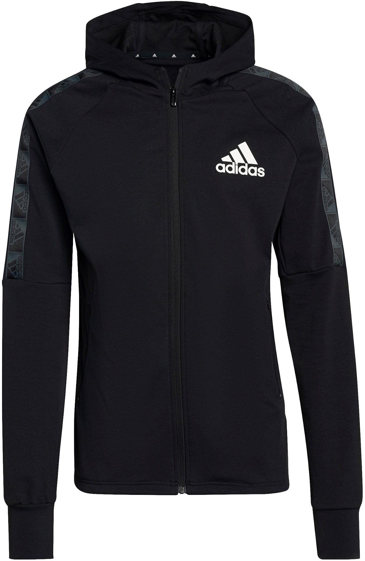 Adidas Trainingsjacke Herren black-white im Online Shop von SportScheck ...
