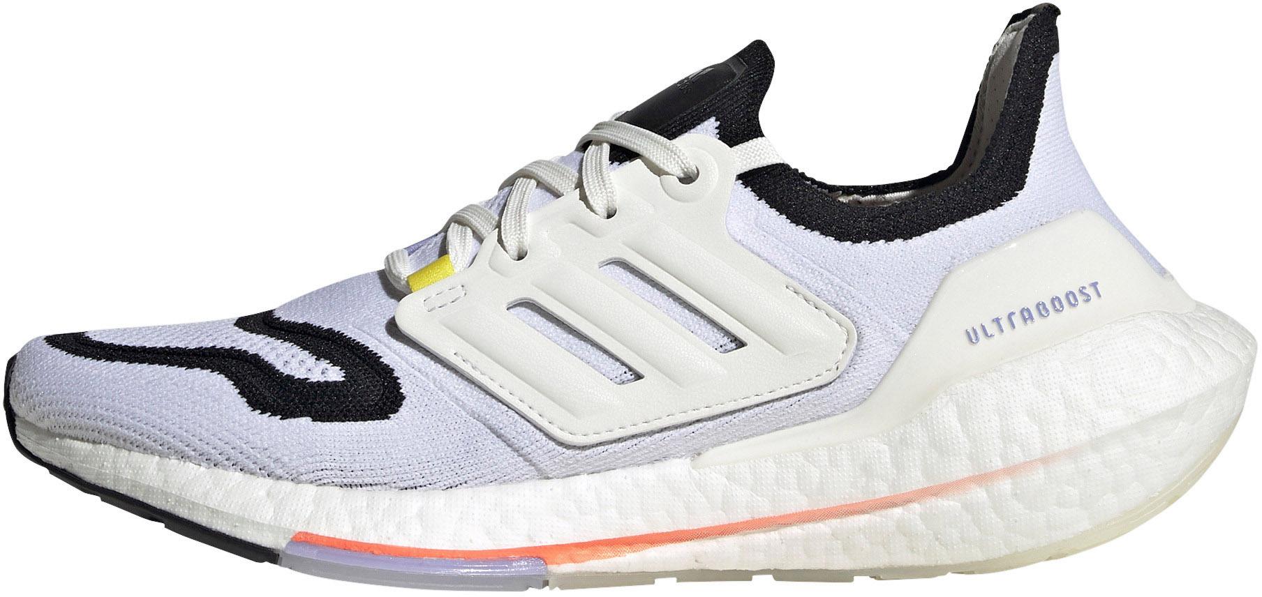 Adidas Ultraboost 22 Laufschuhe Damen core white-core white-solar red ...