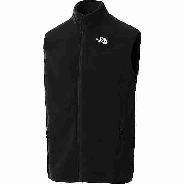The North Face 100 GLACIER Fleeceweste Herren tnf black im Online Shop ... The North Face 100 GLACIER Fleeceweste Herren tnf black im Online Shop ...