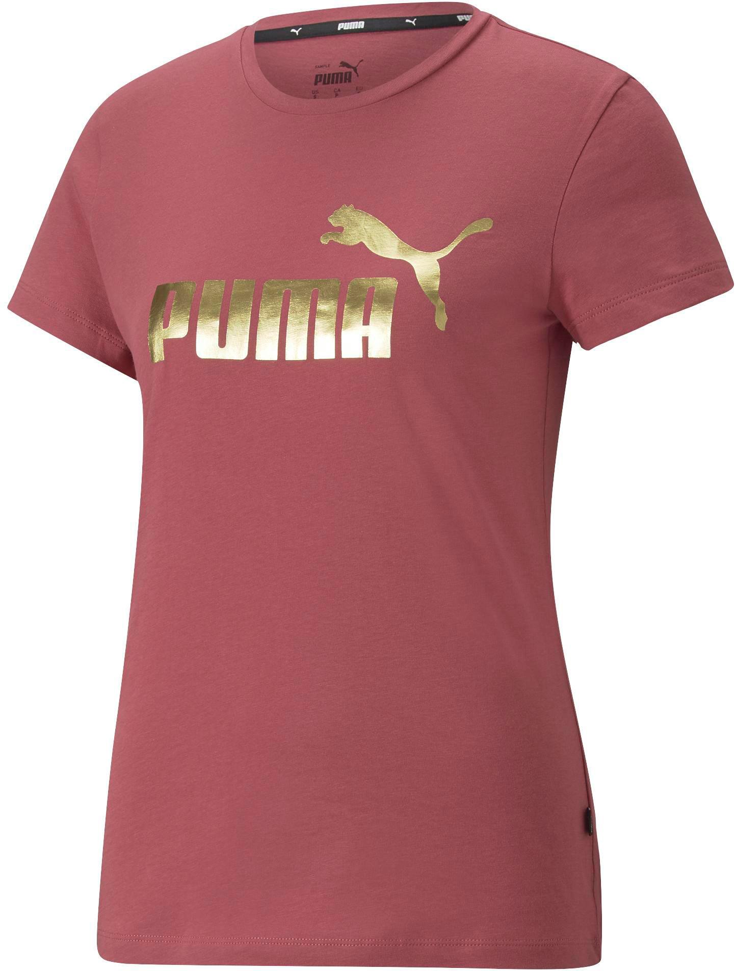 PUMA Essentiell Metallic T-Shirt Damen dusty orchid im Online Shop von ...