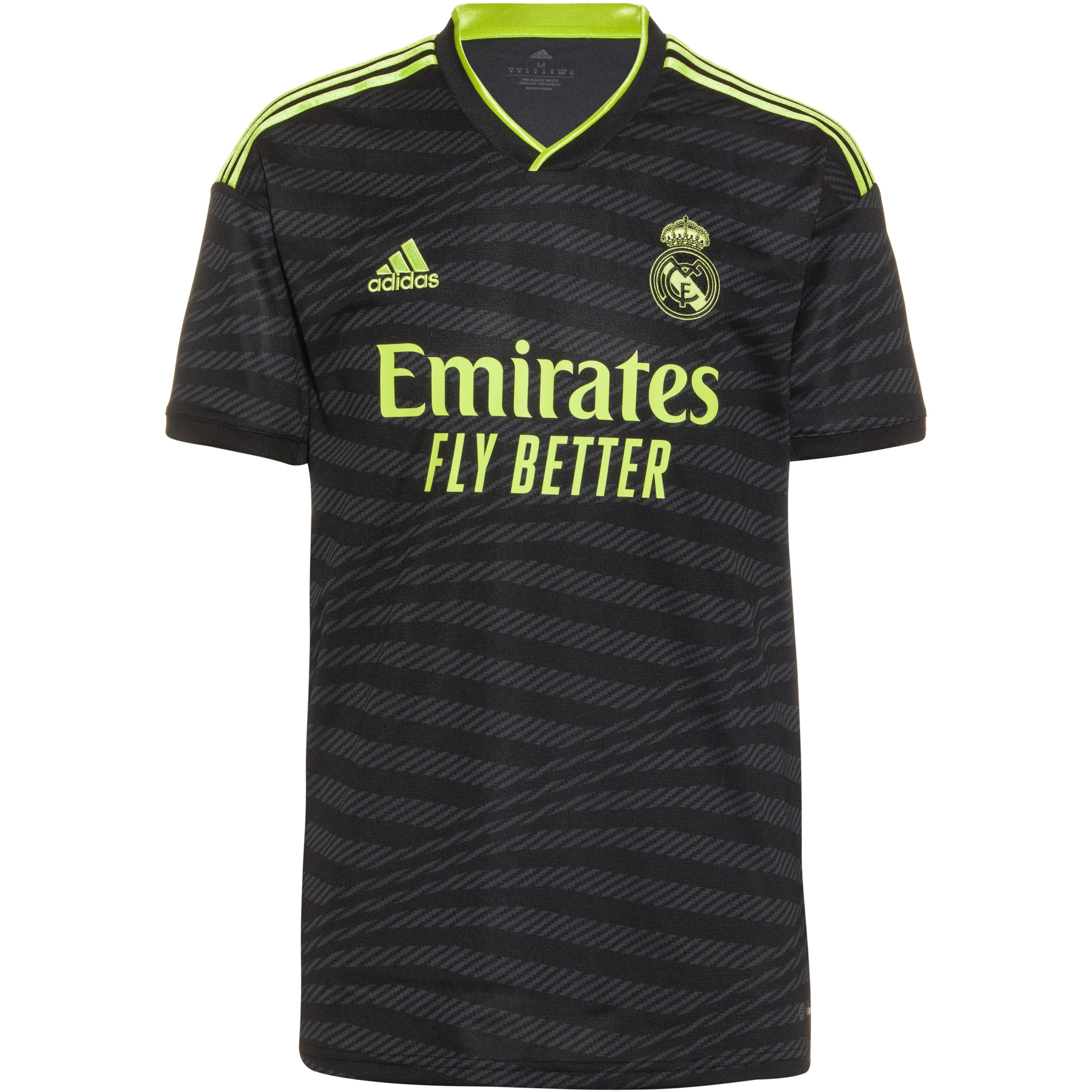 Adidas Real Madrid 22-23 3rd Trikot Herren black im Online Shop von ...