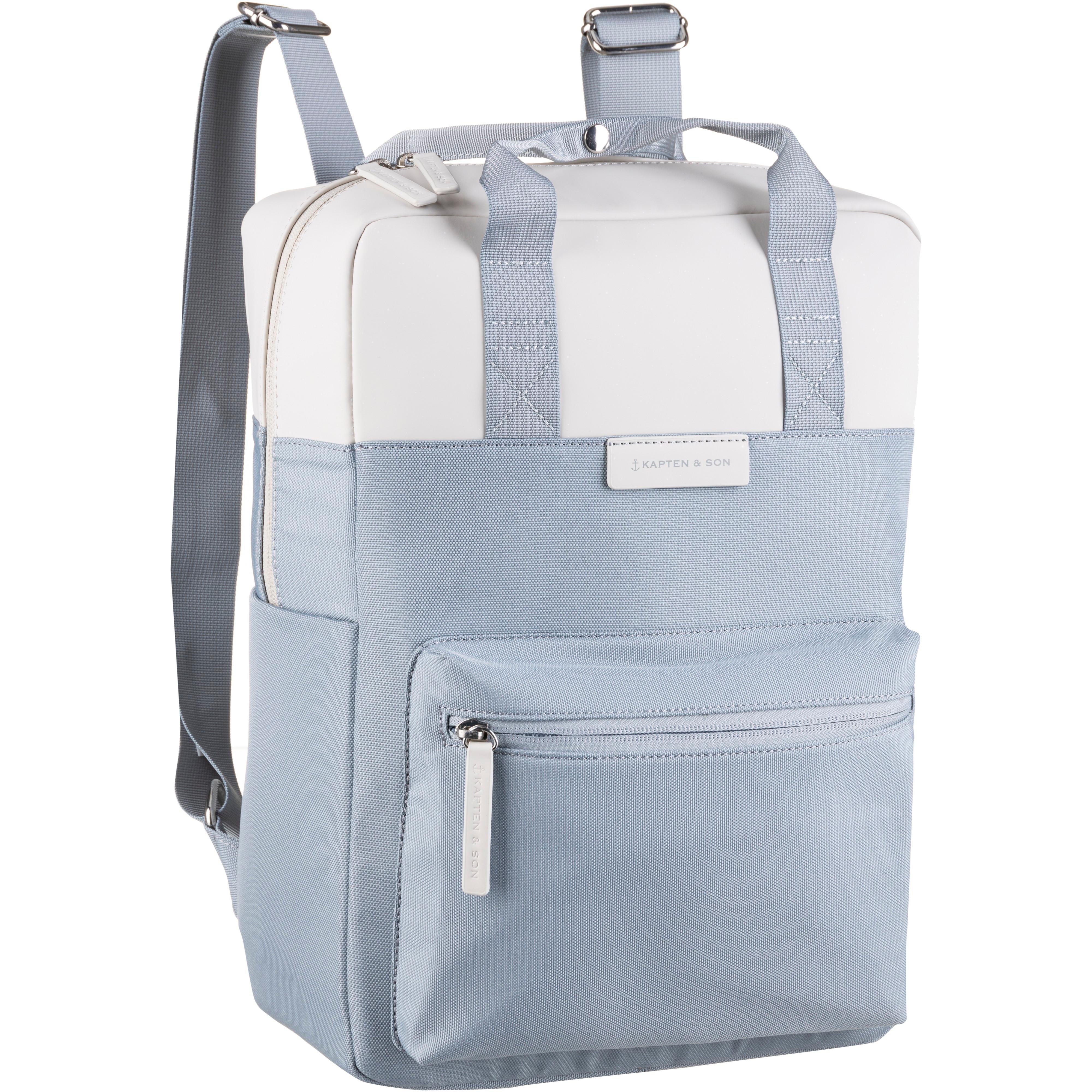Kapten & Son Bergen Daypack steel blue sprinkled im Online Shop von ...