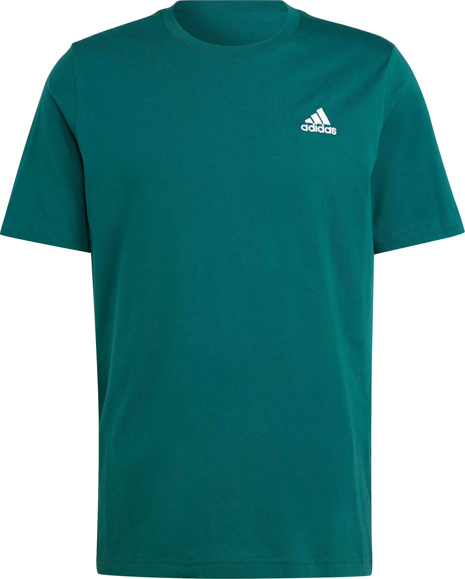 Adidas Essentials T-Shirt Herren collegiate green im Online Shop von ...