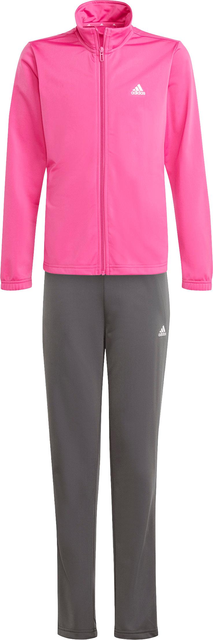 Adidas Trainingsanzug Mädchen semi lucid fuchsia-white im Online Shop ...
