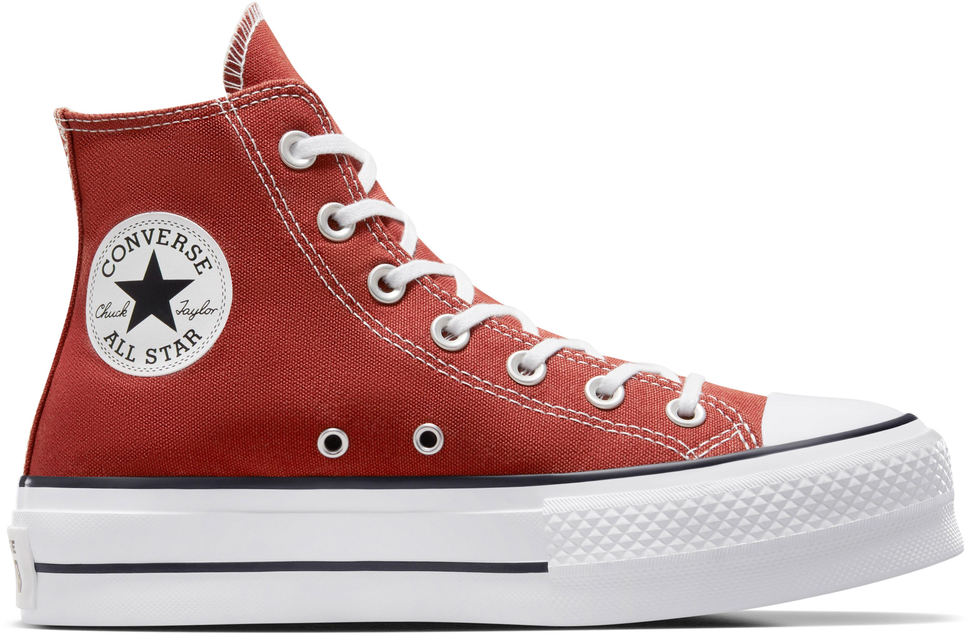 CONVERSE CTAS Lift Platform Sneaker Damen ritual red-white-black im ...