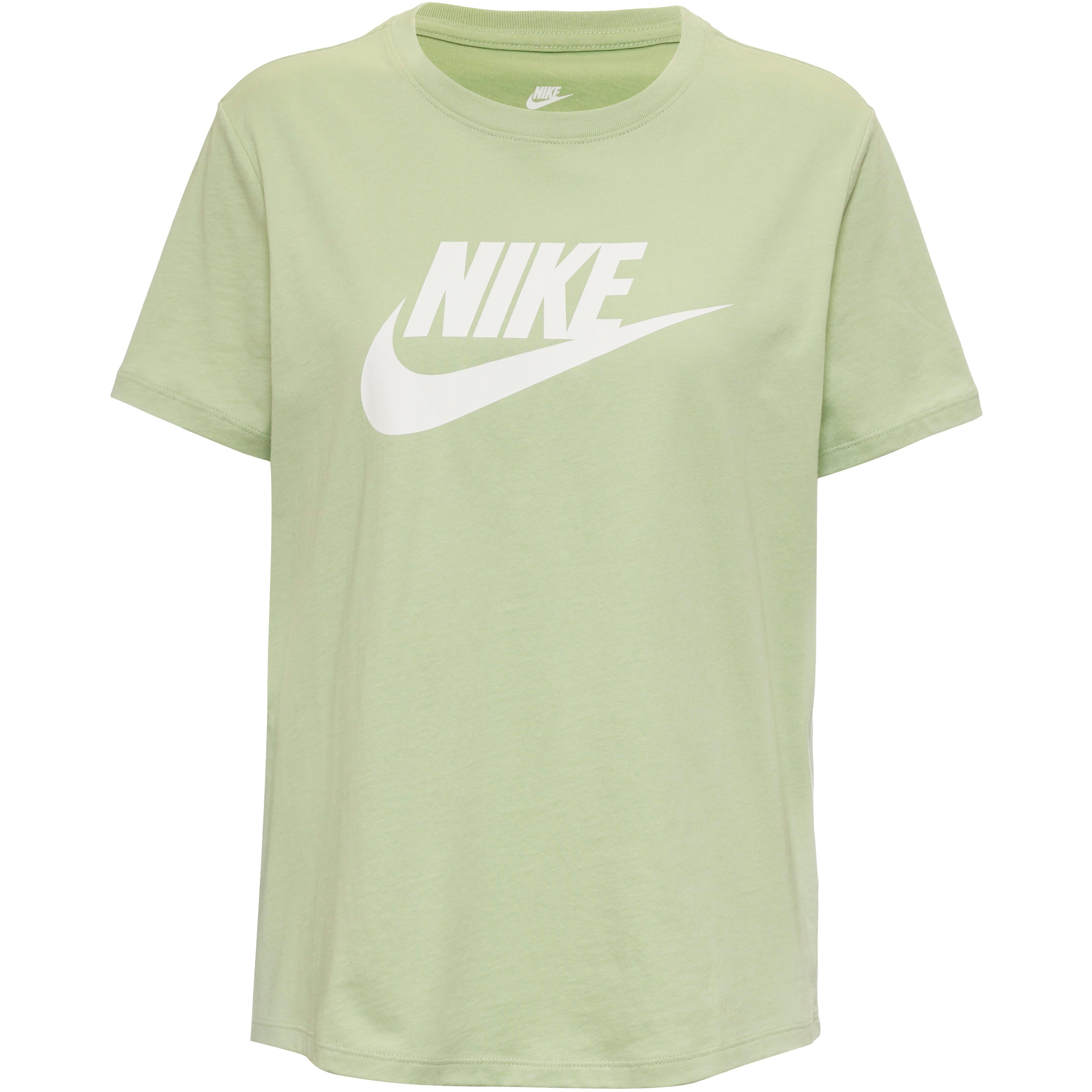 Nike Essential Icon Futura T-Shirt Damen honeydew-white im Online Shop ...