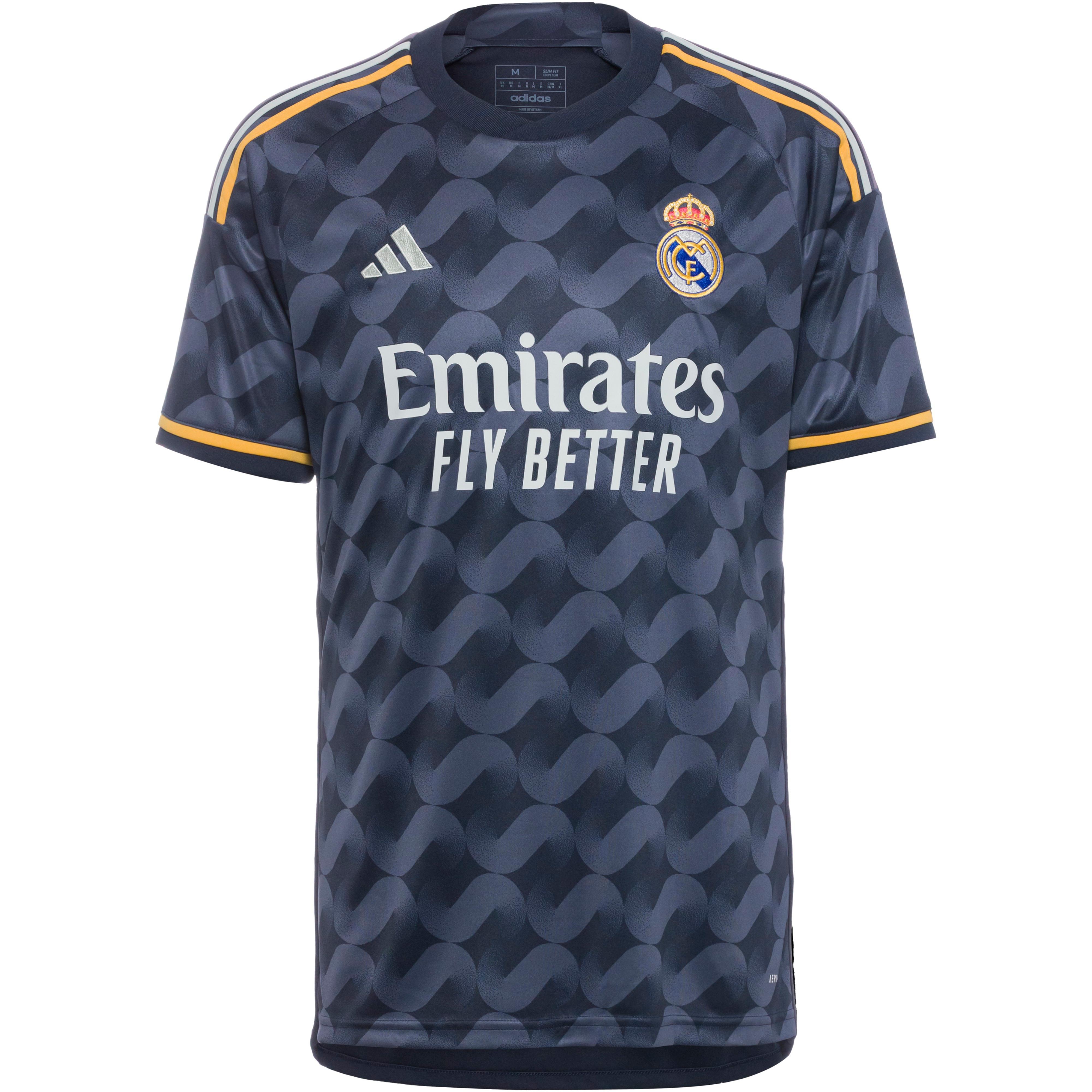 Adidas Real Madrid 23-24 Auswärts Teamtrikot Herren legend ink-preloved ...