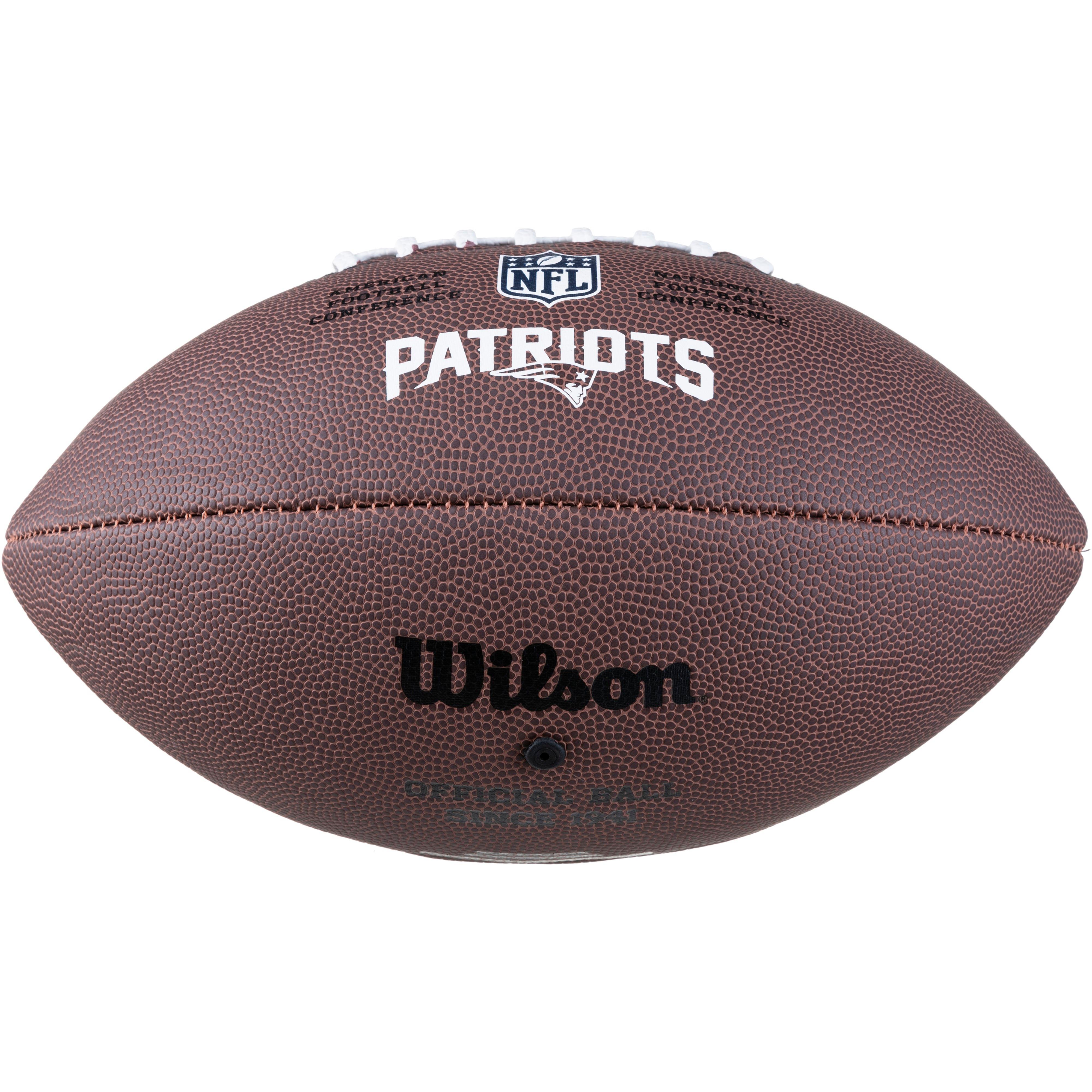 Wilson NFL New England Patriots Football brown im Online Shop von ...