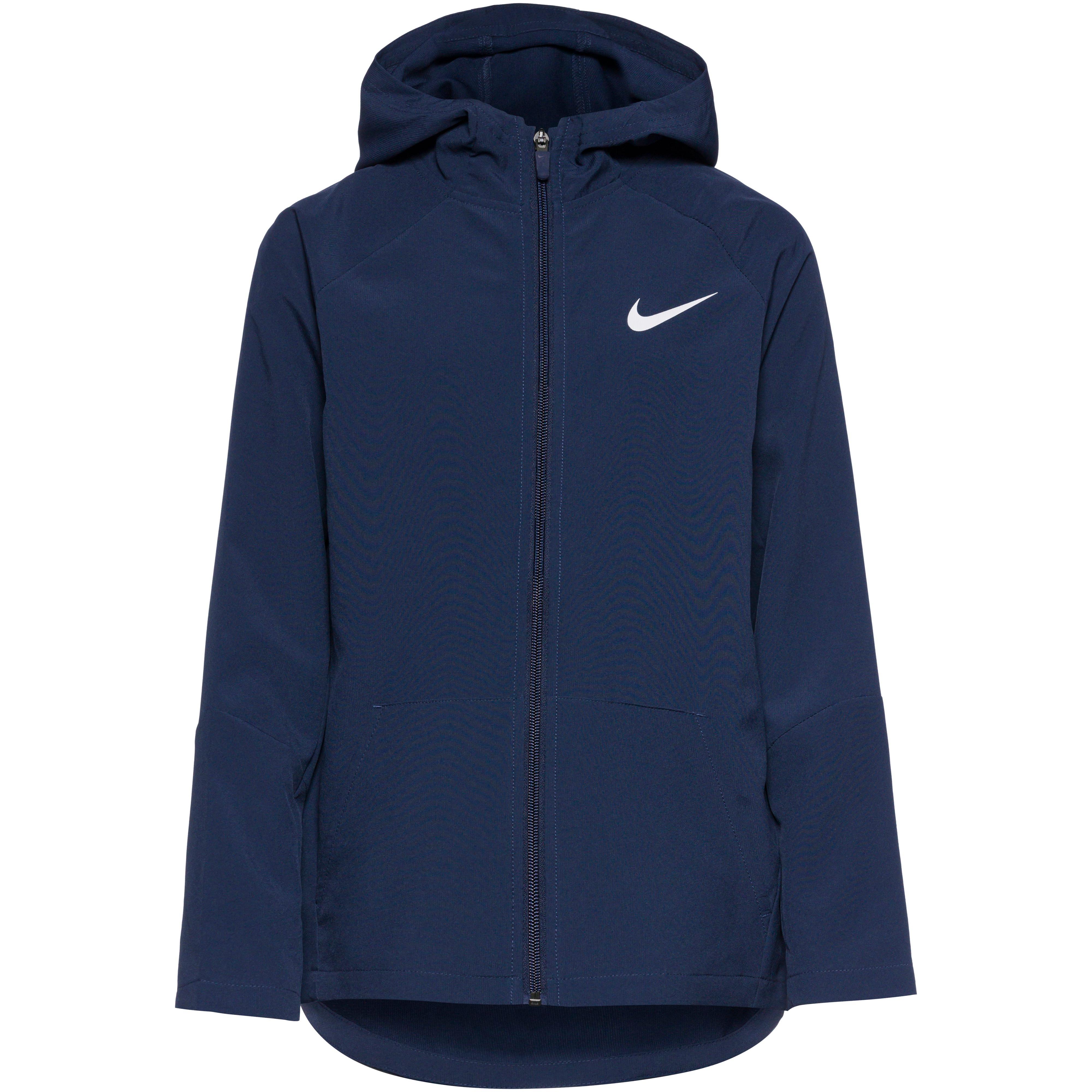 Nike DRI-FIT Trainingsjacke Jungen midnight navy-midnight navy-black ...