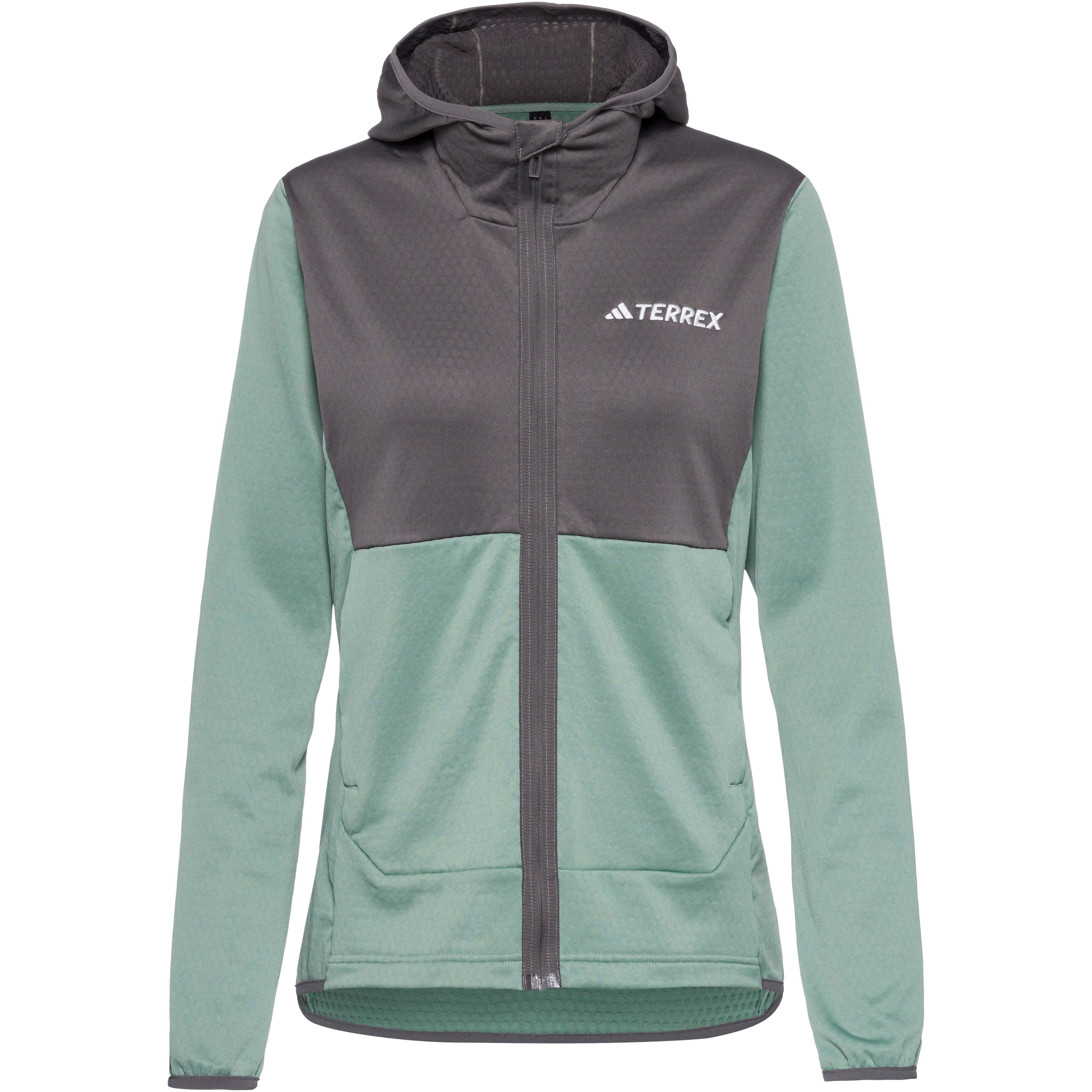 Adidas XPERIOR LIGHT Fleecejacke Damen silgrn-chacoa im Online Shop von ...