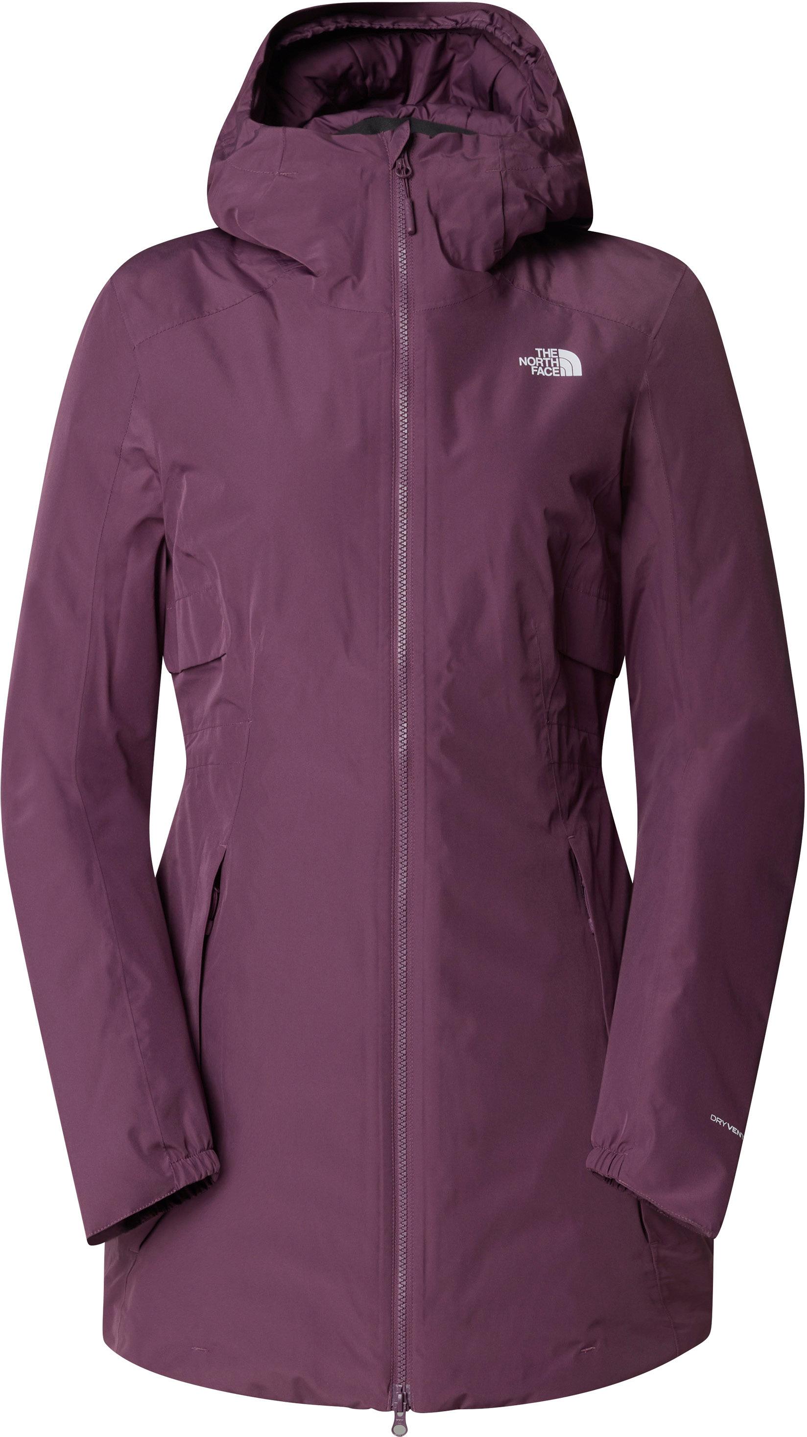 North face purple parka store
