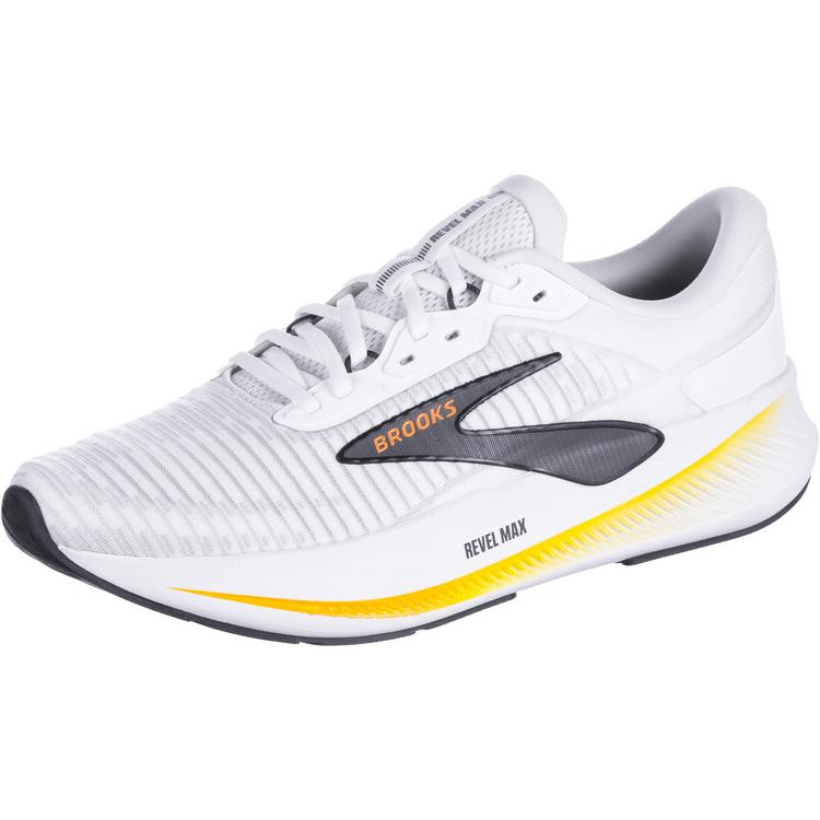 Brooks Revel Max Laufschuhe Herren white-blackened pearl-orange im ...