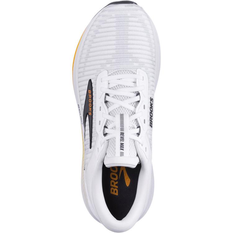 Brooks Revel Max Laufschuhe Herren white-blackened pearl-orange im ...