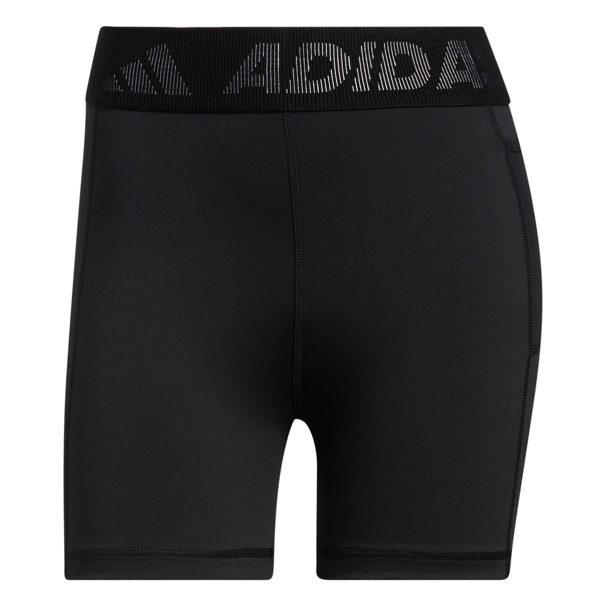 Adidas Techfit Badge of Sport Tights Damen black-white im Online Shop ...