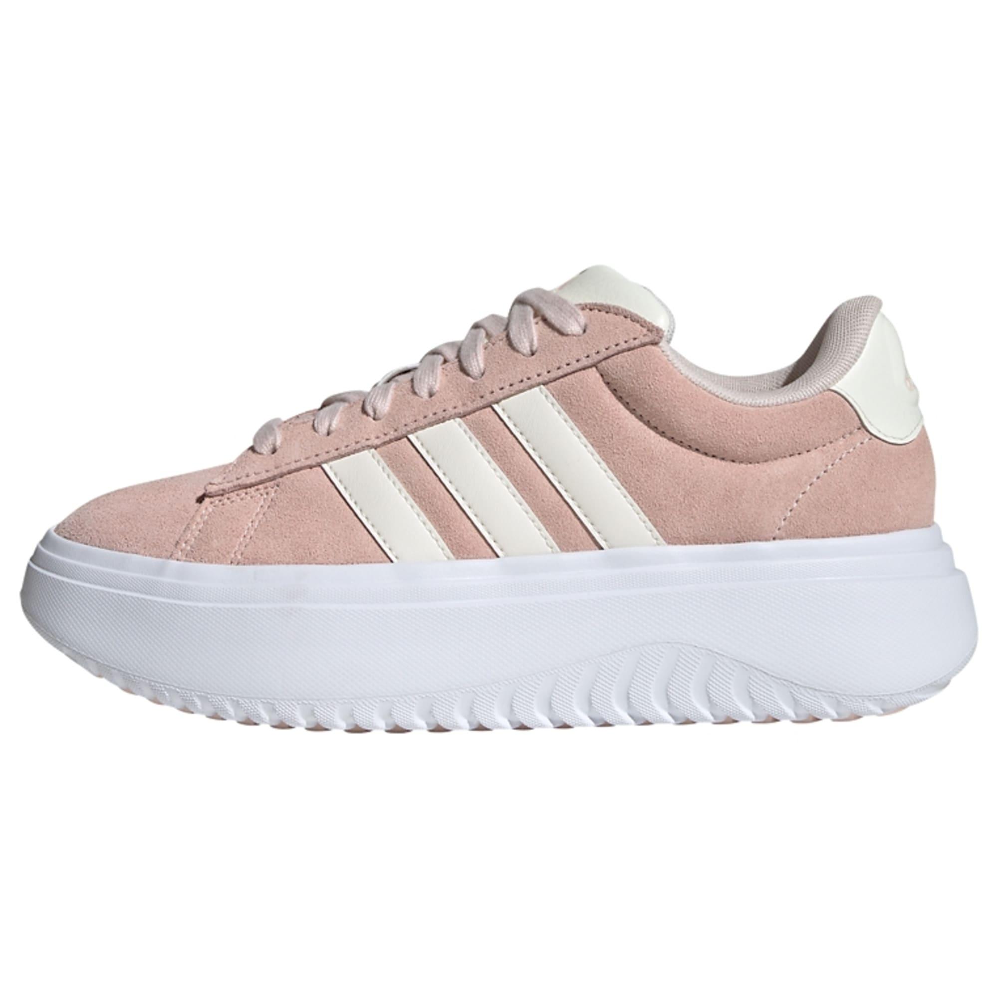 Adidas Grand Court Platform Schuh Sneaker Damen Wonder Quartz / Off ...
