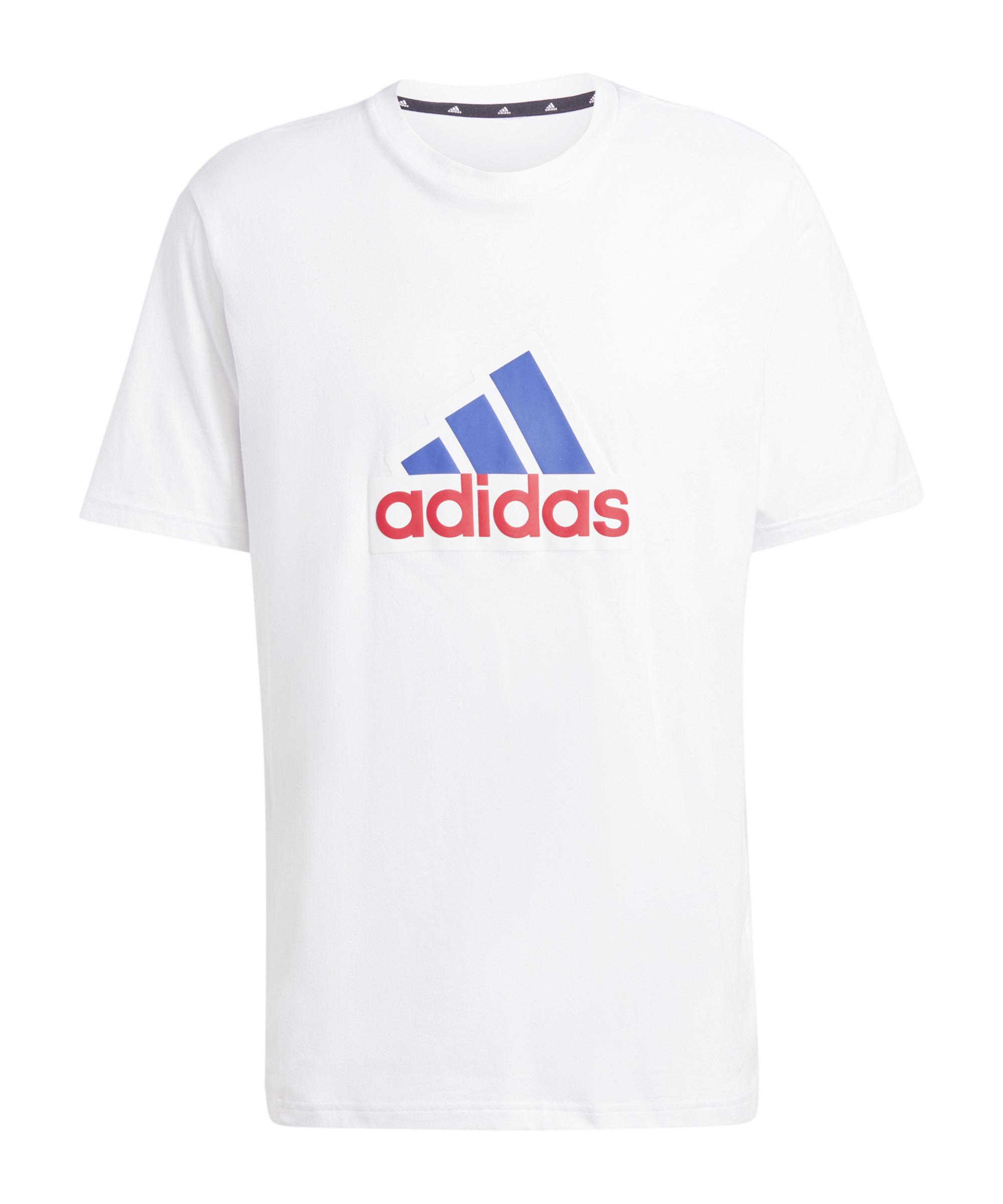 Adidas Future Icons Badge of Sport T-Shirt T-Shirt Herren weiss im ...