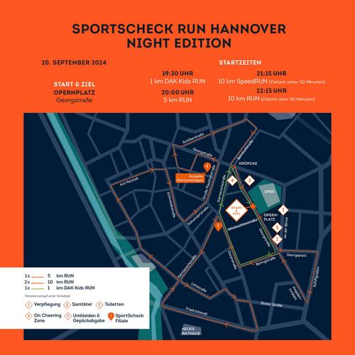 SportScheck RUN Hannover 2024 | Deine Stadt Dein RUN