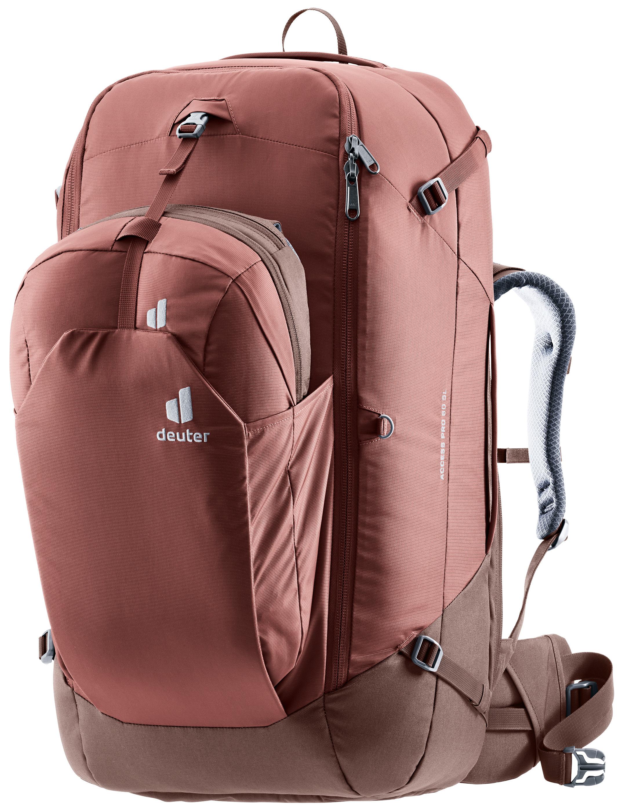Deuter Access Pro 60 SL Reiserucksack Damen caspia raisin im Online ...