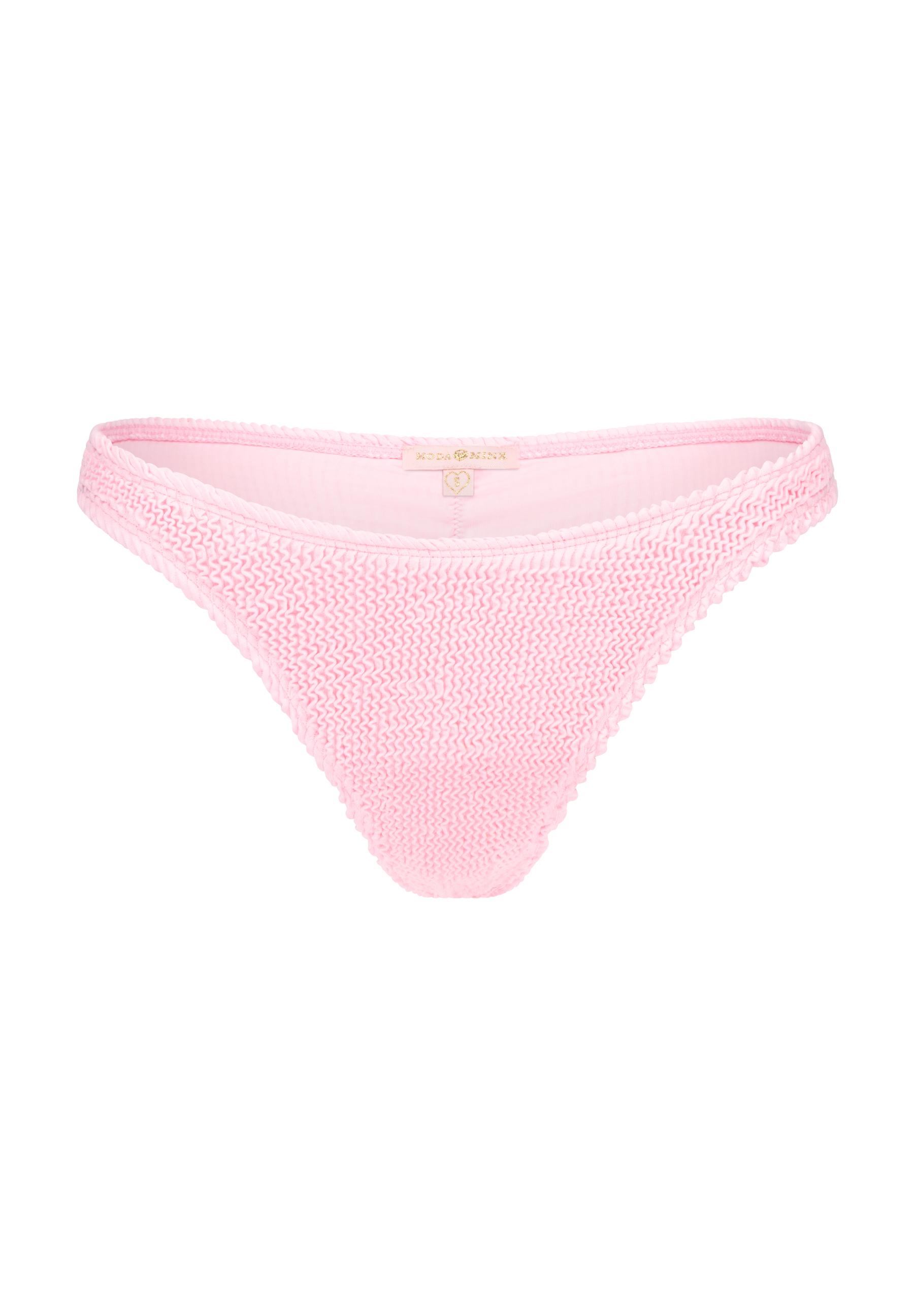 Moda Minx Scrunch Fixed Brazilian Bikini Hose Damen Baby Pink im Online ...